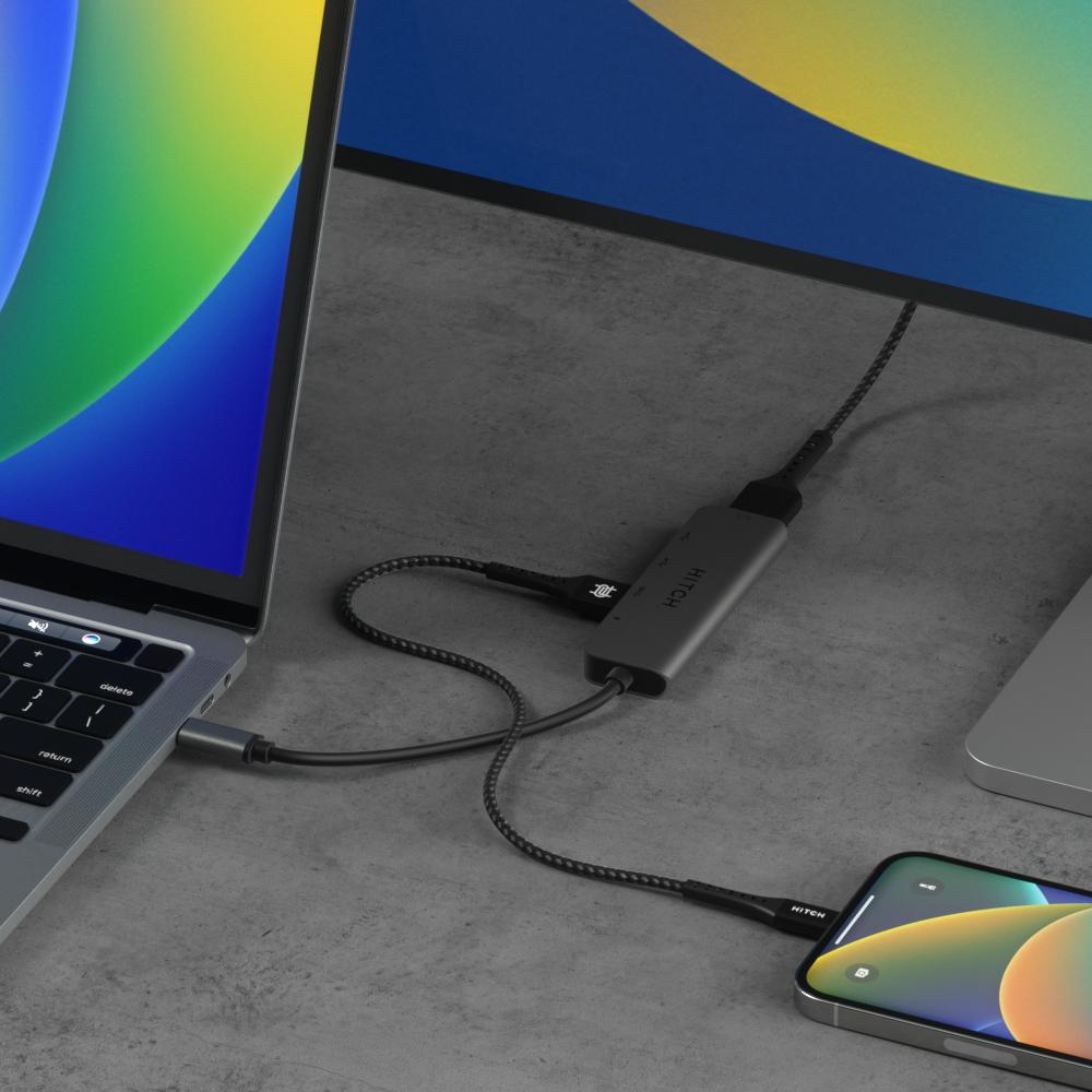 USB HUB Mini Pro USB-C Multiport Adapter | HITCH